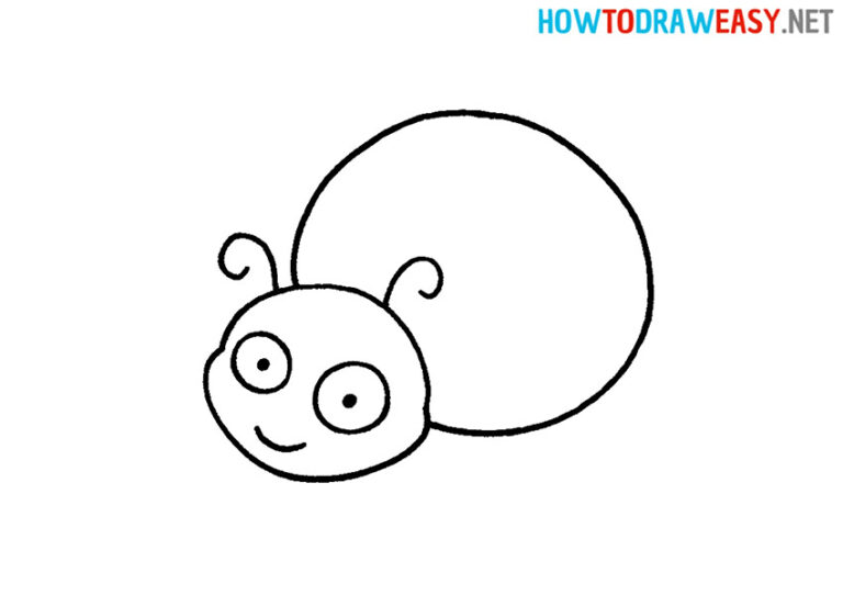 How to Draw a Ladybug for Kids - How to Draw Easy