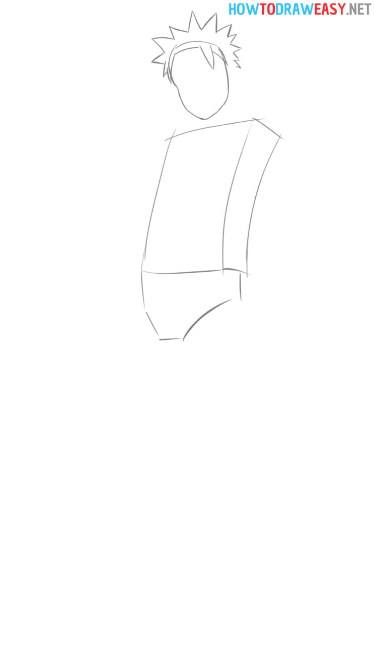 How to Draw Naruto - How to Draw Easy