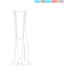 How to Draw a PlayStation 5 - How to Draw Easy