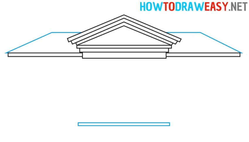 How to Draw a School - How to Draw Easy