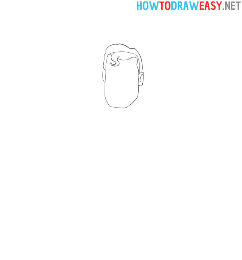 How to Draw Cartoon Superman - How to Draw Easy