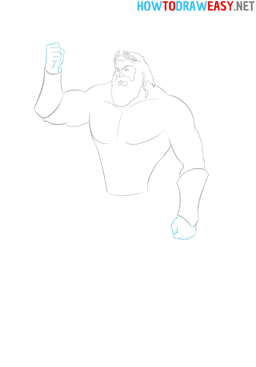 How to Draw Zeus - How to Draw Easy