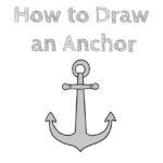 How to Draw an Anchor Easy - How to Draw Easy