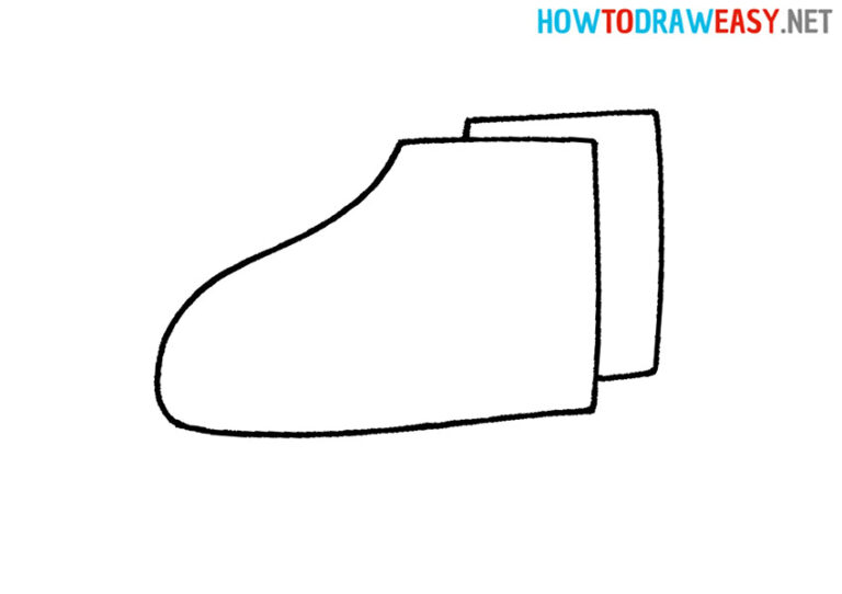 How to Draw Boots for Kids - How to Draw Easy