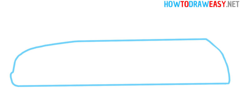 How to Draw a Cartoon Car - How to Draw Easy