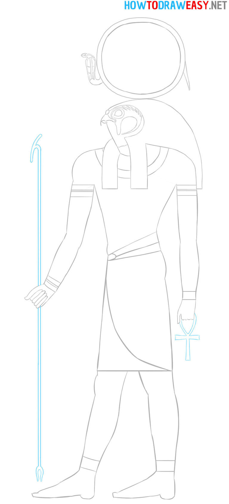 How to Draw Ra - How to Draw Easy