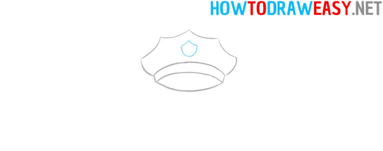 How to Draw a Police Officer Easy - How to Draw Easy