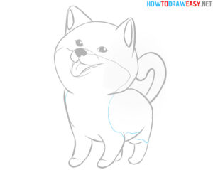 How to Draw a Shiba Inu - How to Draw Easy