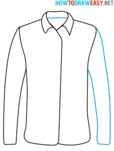 How to Draw a Shirt - How to Draw Easy