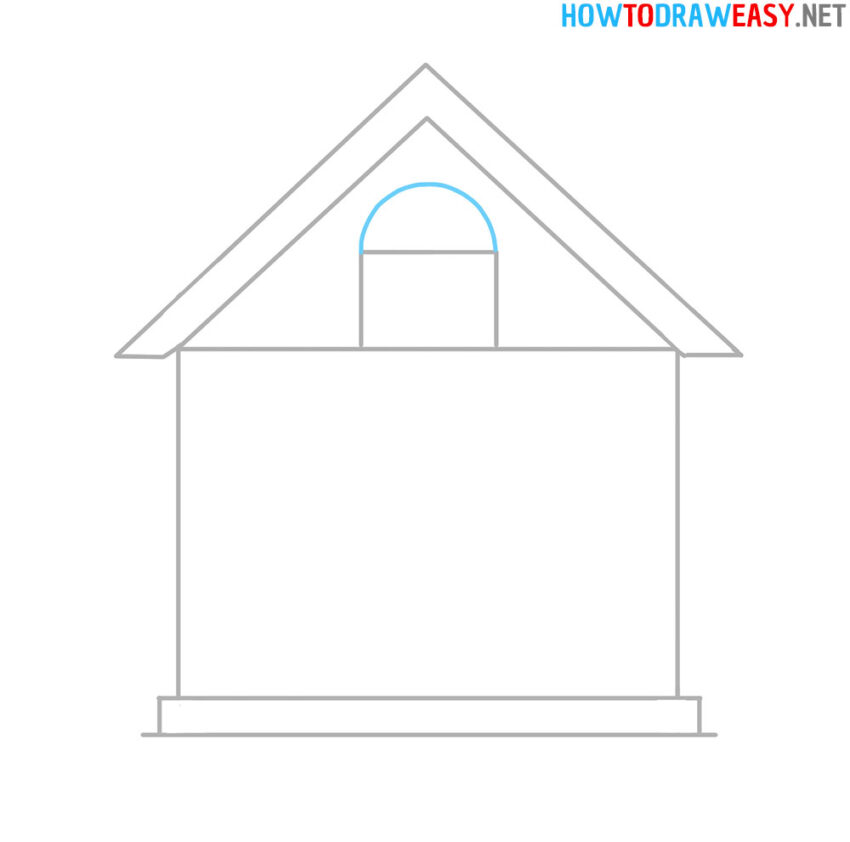 How to Draw a Cartoon House - How to Draw Easy
