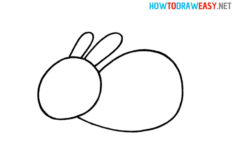 How to Draw a Rabbit for Kids - How to Draw Easy