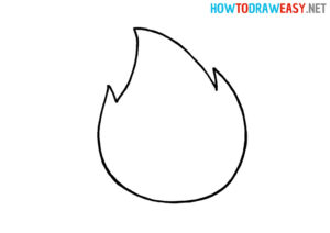 How to Draw Fire for Kids - How to Draw Easy