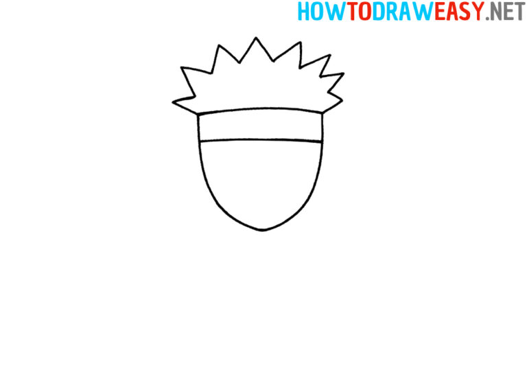 How to Draw Naruto for Kids - How to Draw Easy