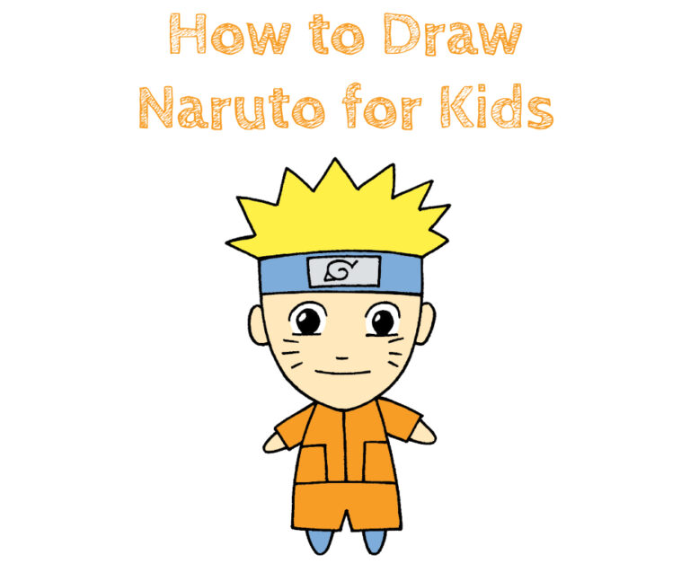 How to Draw Naruto for Kids - How to Draw Easy