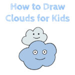 How to Draw Clouds for Kids - How to Draw Easy