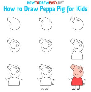 How to Draw Peppa Pig - How to Draw Easy