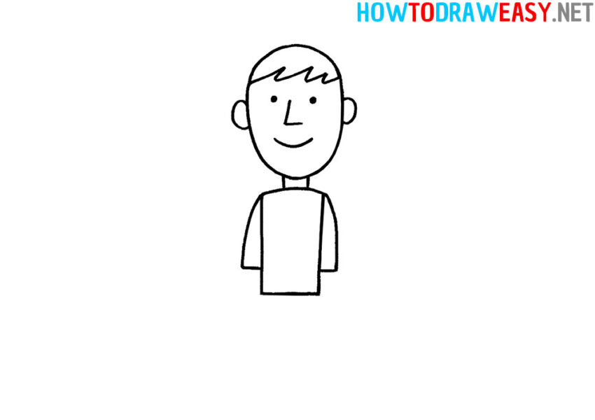 How to Draw a Person for Kids - How to Draw Easy