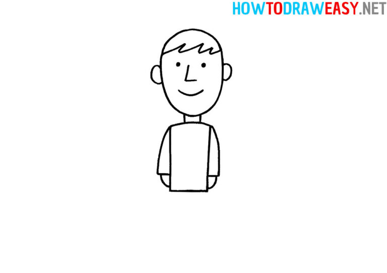 How to Draw a Person for Kids - How to Draw Easy