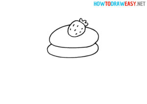 How to Draw Pancakes for Kids - How to Draw Easy