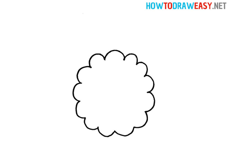 How to Draw a Blackberry for Kids - How to Draw Easy