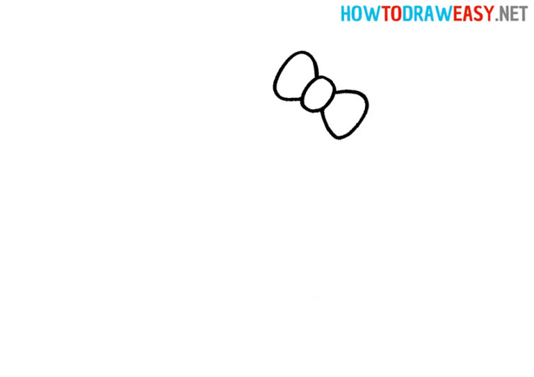 How to Draw Hello Kitty for Kids - How to Draw Easy