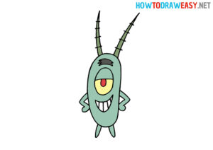 How to Draw Plankton for Kids - How to Draw Easy