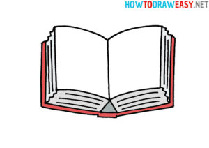 How to Draw a Book for Kids - How to Draw Easy