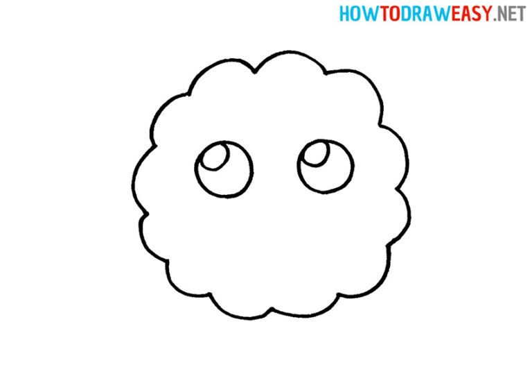 How to Draw a Cute Cookie - How to Draw Easy