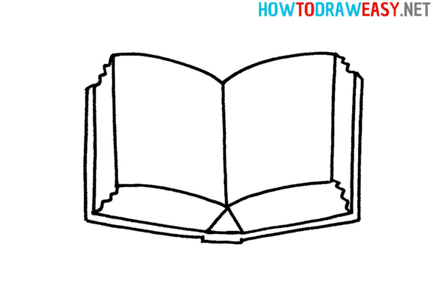 How to Draw a Book for Kids - How to Draw Easy