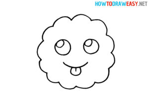 How to Draw a Cute Cookie - How to Draw Easy