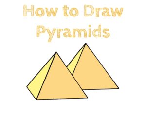 How to Draw Pyramids for Kids - How to Draw Easy