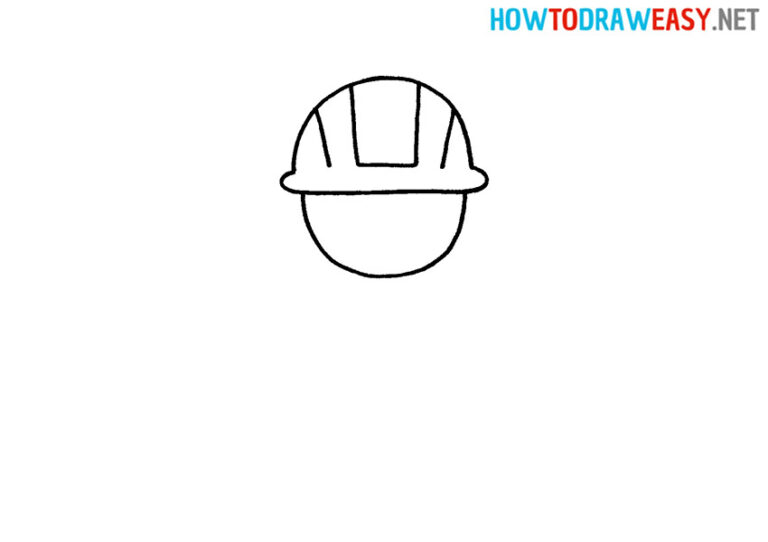 How to Draw a Worker for Kids - How to Draw Easy