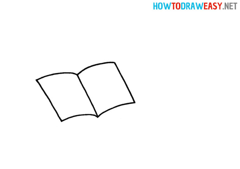 How to Draw Books for Kids - How to Draw Easy