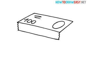 How to Draw a Stack of Money for Kids - How to Draw Easy