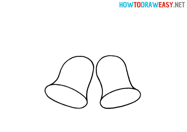 How to Draw Christmas Bells for Kids - How to Draw Easy