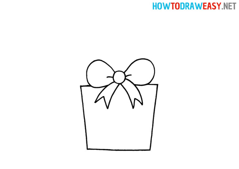 How to Draw Christmas Presents for Kids - How to Draw Easy