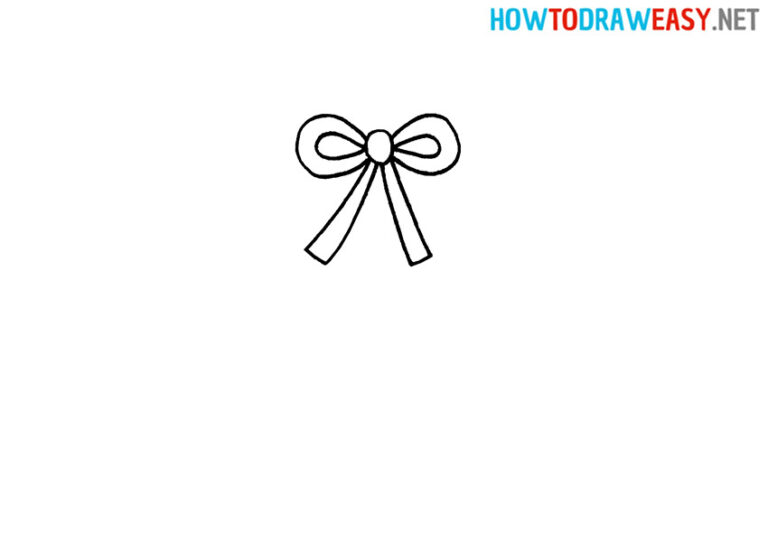 How to Draw a Santa's Bag for Kids - How to Draw Easy