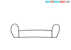 How to Draw a Sofa for Kids - How to Draw Easy