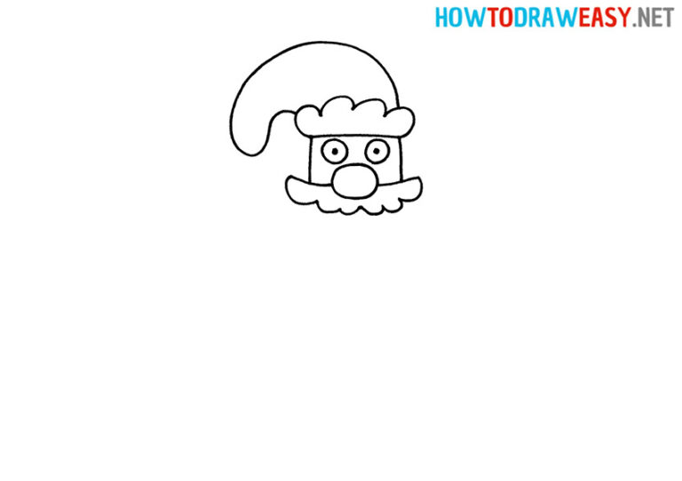 How to Draw Ded Moroz for Kids - How to Draw Easy