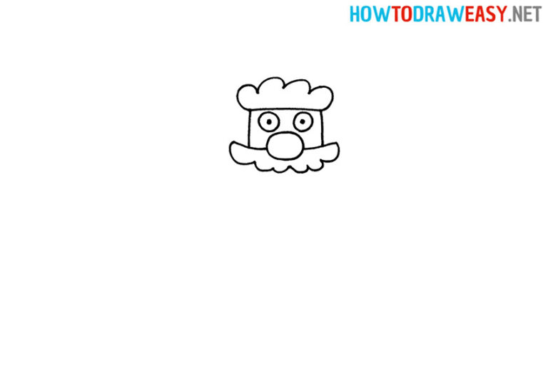 How to Draw Ded Moroz for Kids - How to Draw Easy