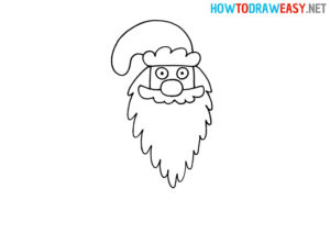How to Draw Ded Moroz for Kids - How to Draw Easy