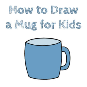 How to Draw a Mug for Kids - How to Draw Easy