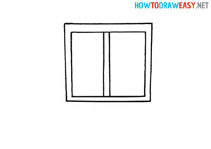 How to Draw a Window for Kids - How to Draw Easy