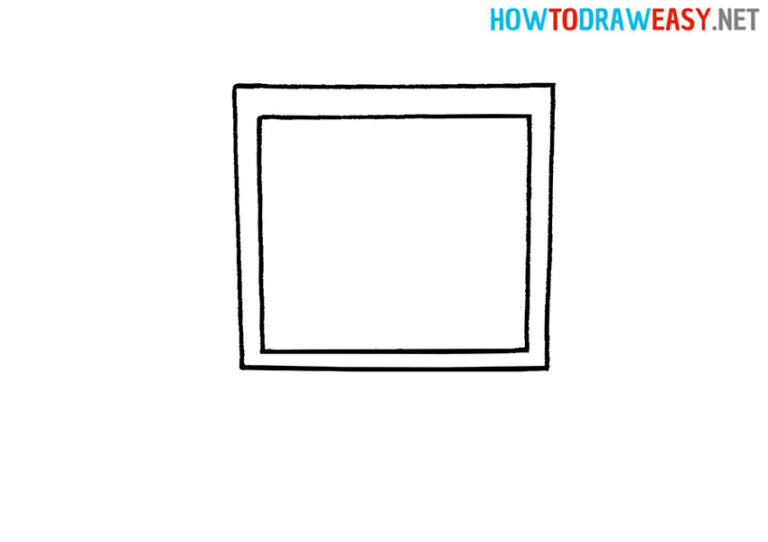 How to Draw a Window for Kids - How to Draw Easy