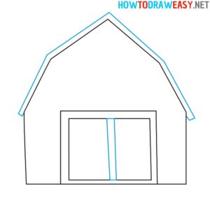 How to Draw a Barn Easy - How to Draw Easy