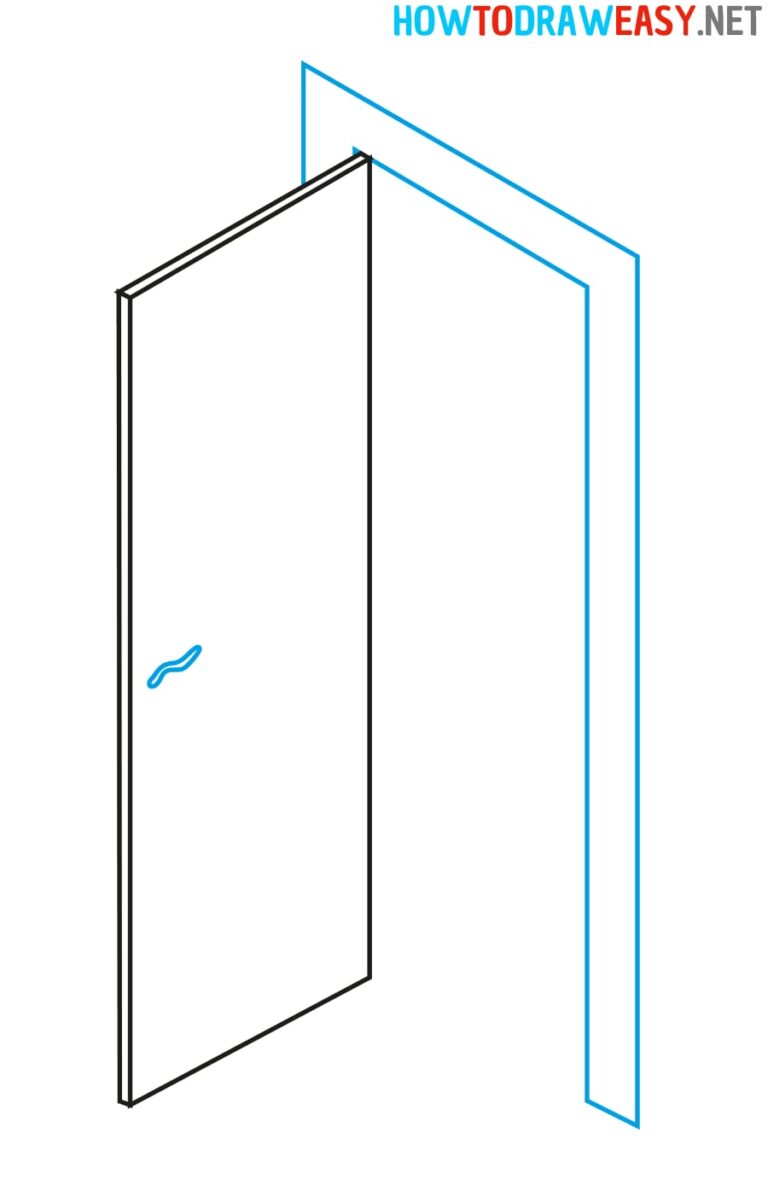 How to Draw a Door Easy - How to Draw Easy