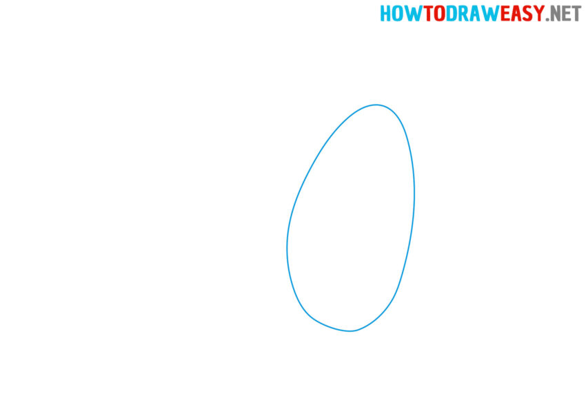How to Draw an Almond - How to Draw Easy
