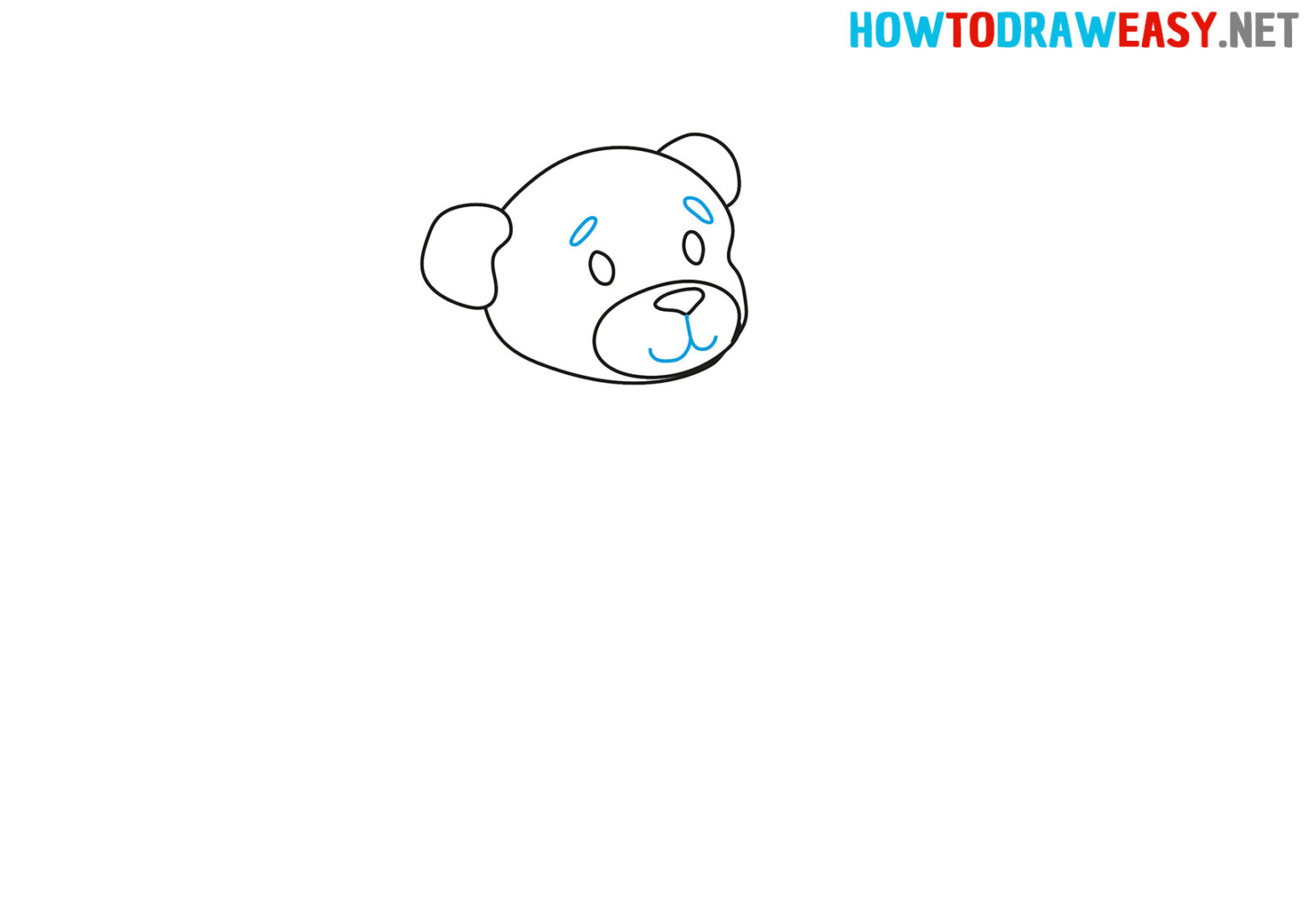 How to Draw an Easy Teddy Bear - How to Draw Easy