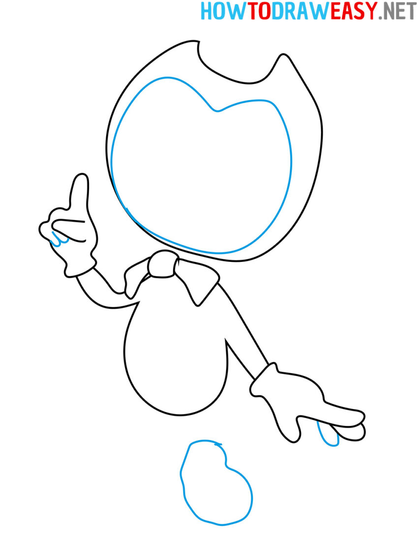How to Draw Bendy Easy - How to Draw Easy