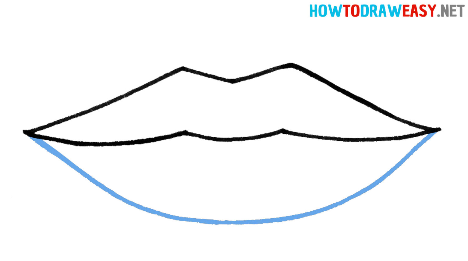 How to Draw Lips - How to Draw Easy
